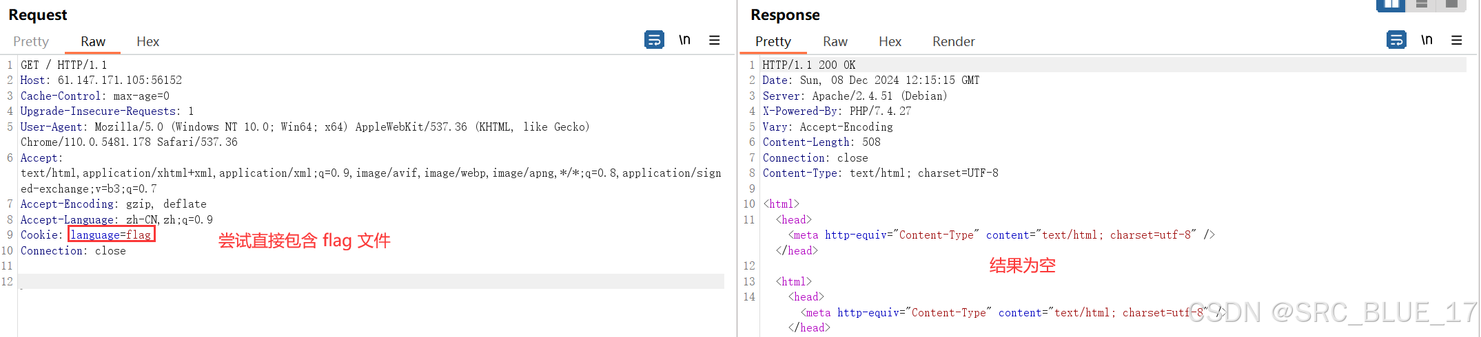 攻防世界 - Web - Level 1 | fileinclude-CSDN博客