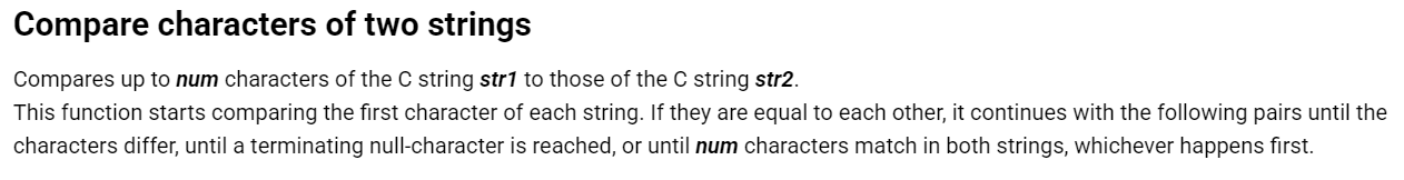 C语言详细解读函数：strcmp()函数与strncmp()函数-CSDN博客