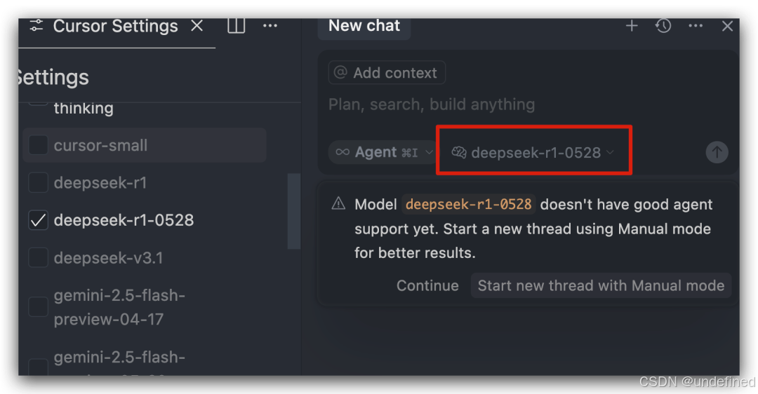 在Cursor中用DeepSeek R1，有点抽象！_cursor deepseek-CSDN博客