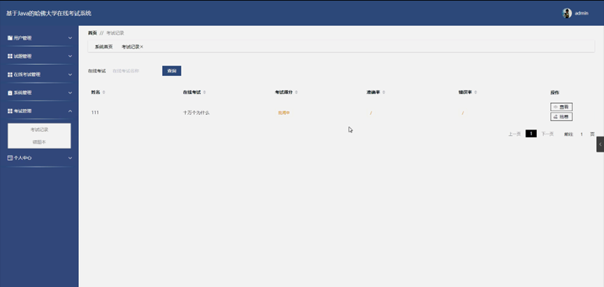 计算机毕业设计java基于java的哈佛大学在线考试系统 基于 Java 的哈佛大学智能化在线考试平台设计与实现 Java 驱动的哈佛在线考试管理系统开发与应用 Csdn博客