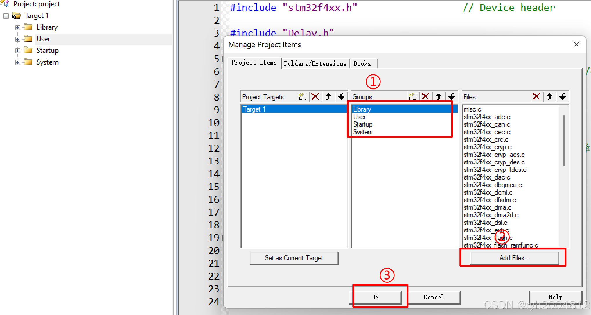 一、移植STM32F407VET6标准库_stm32f407标准库例程-CSDN博客