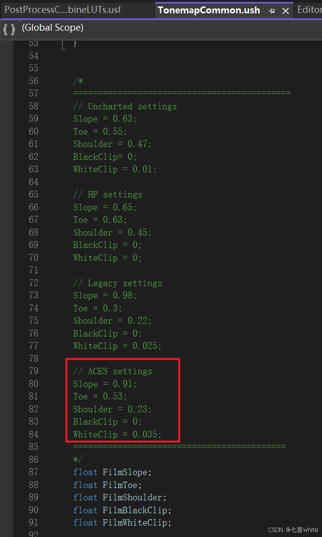 ToneMapping_aces tonemapping-CSDN博客