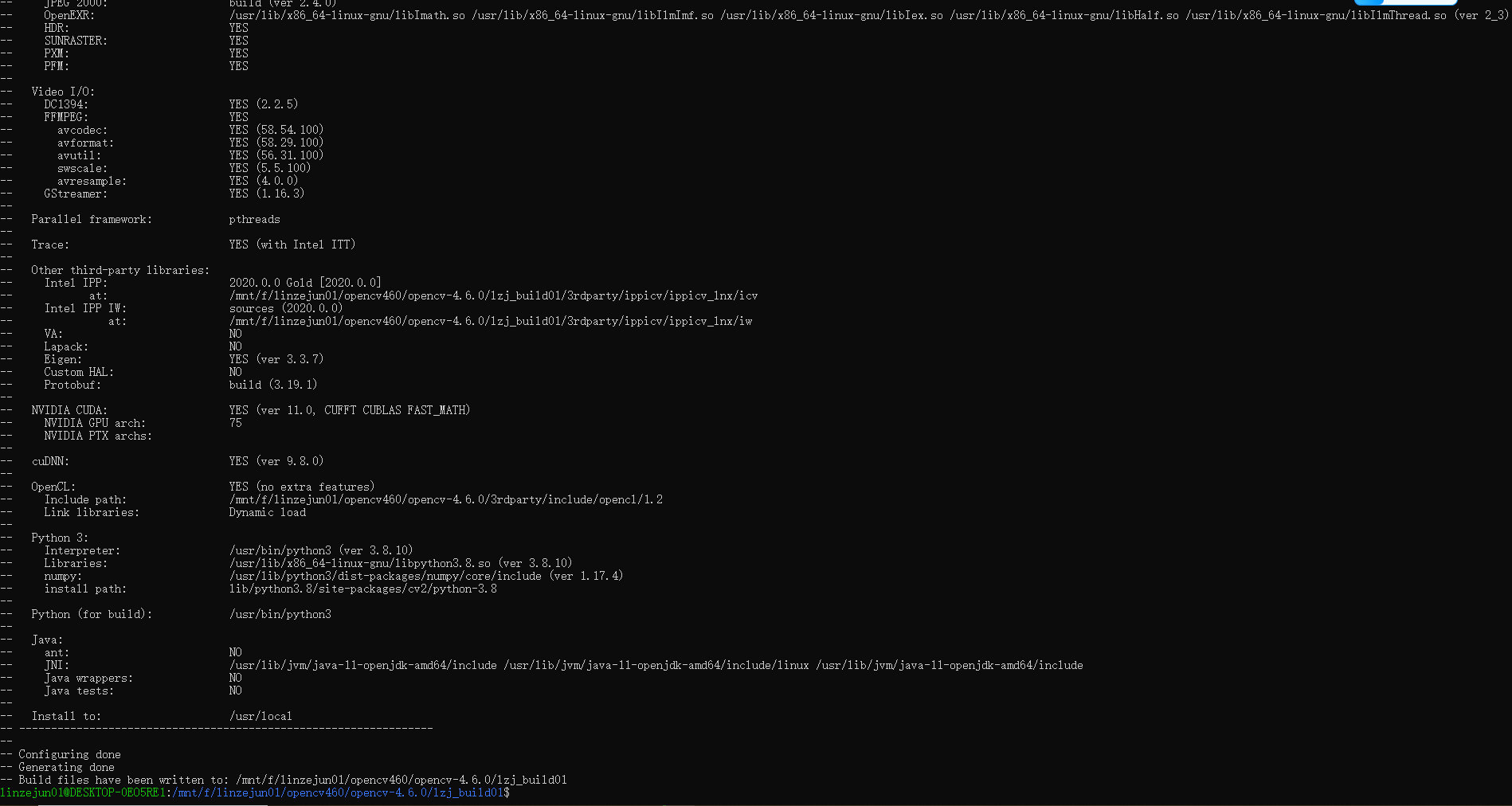 在wsl安装cuda、cudnn、以及gpu版本的opencv_wsl opencv cuda 安装-CSDN博客