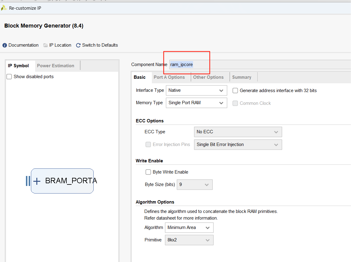 Xilinx零基础学习FPGA笔记——第二课，RAM IP核的使用_xilinx ram ip-CSDN博客