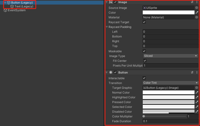 UGUI学习--基础--【组合控件】Button按钮_ugui button-CSDN博客