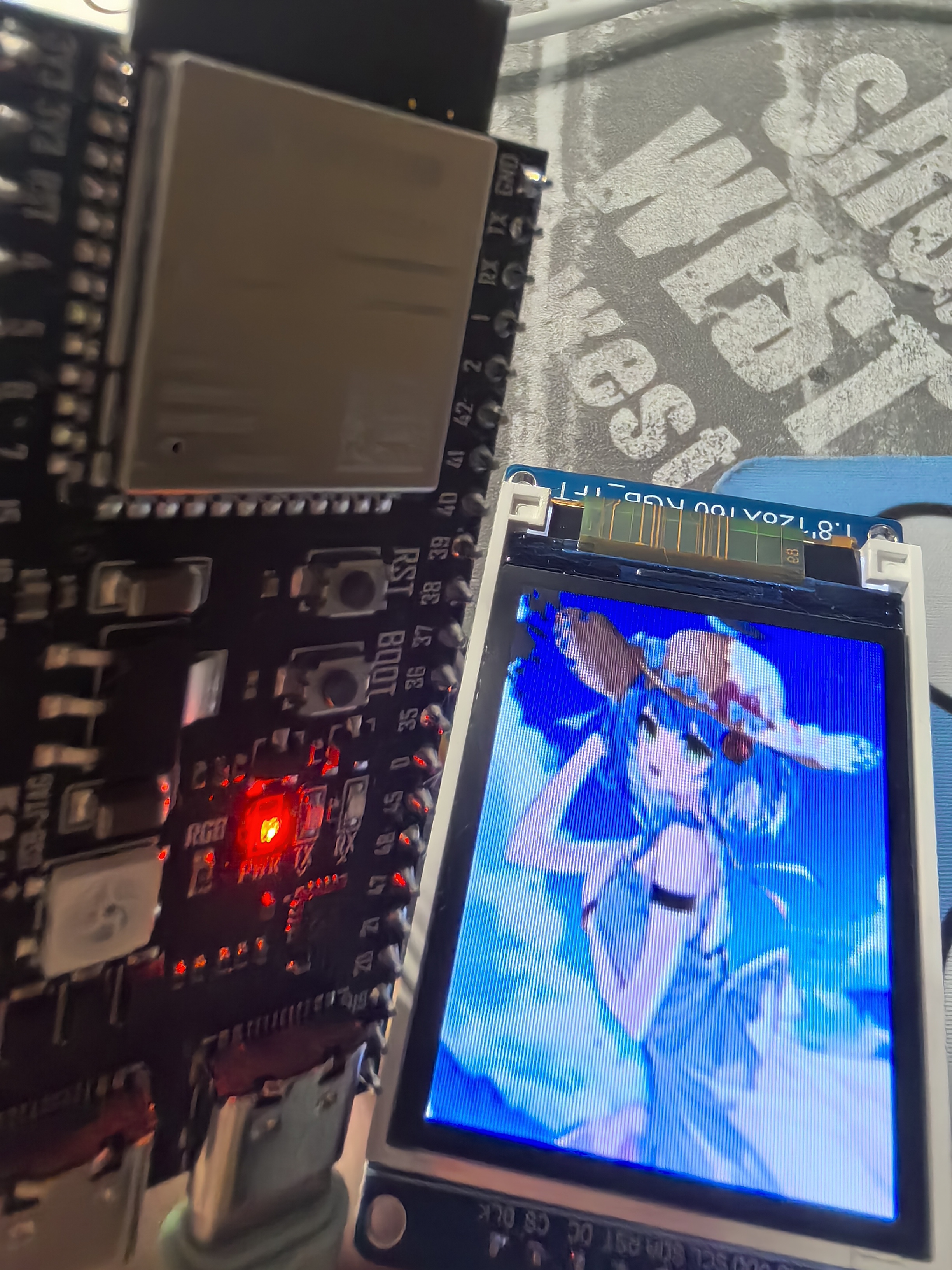 基于ESP32的ST7735S图像显示_esp32s3 st7735s-CSDN博客