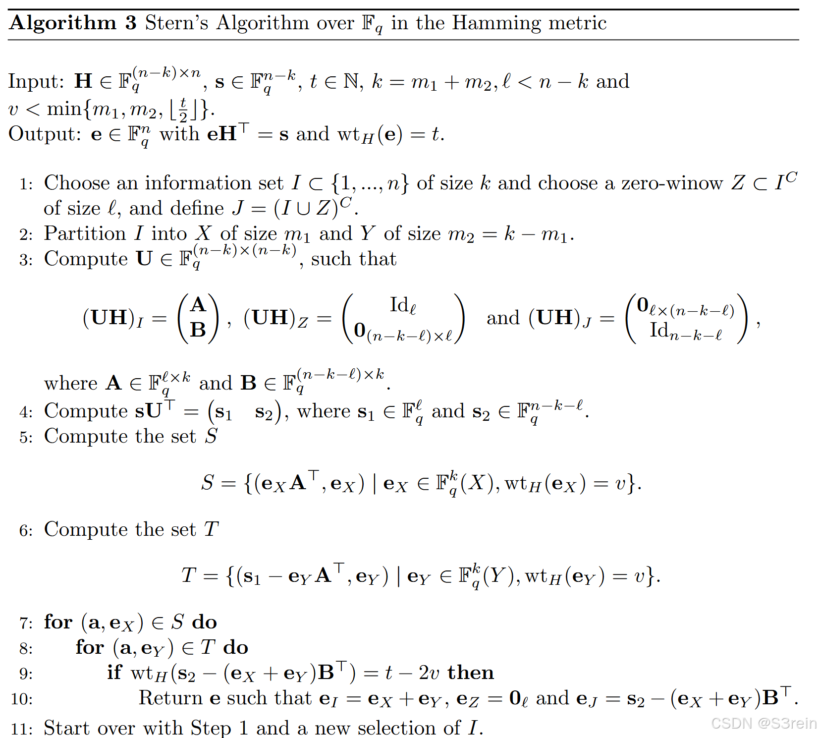 Information Set Decoding（一）-CSDN博客