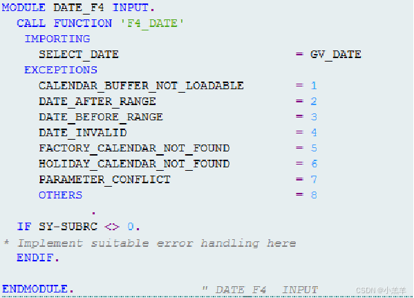 SAP-ABAP开发-F4搜索帮助和下拉菜单_abap 搜索帮助-CSDN博客