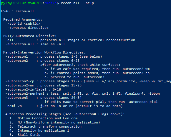 在win10中下载FreeSurfer（Ubuntu20.04）_freesurfer下载-CSDN博客