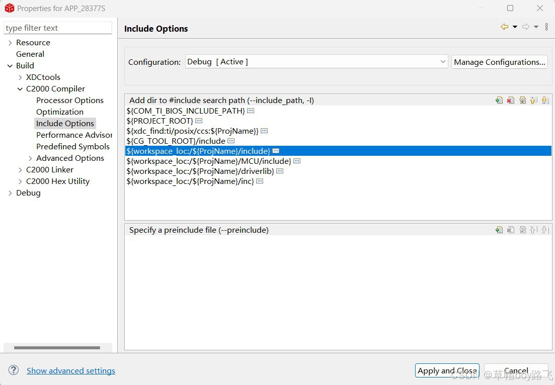 ccs项目配置_ccs10使用c2000-CSDN博客