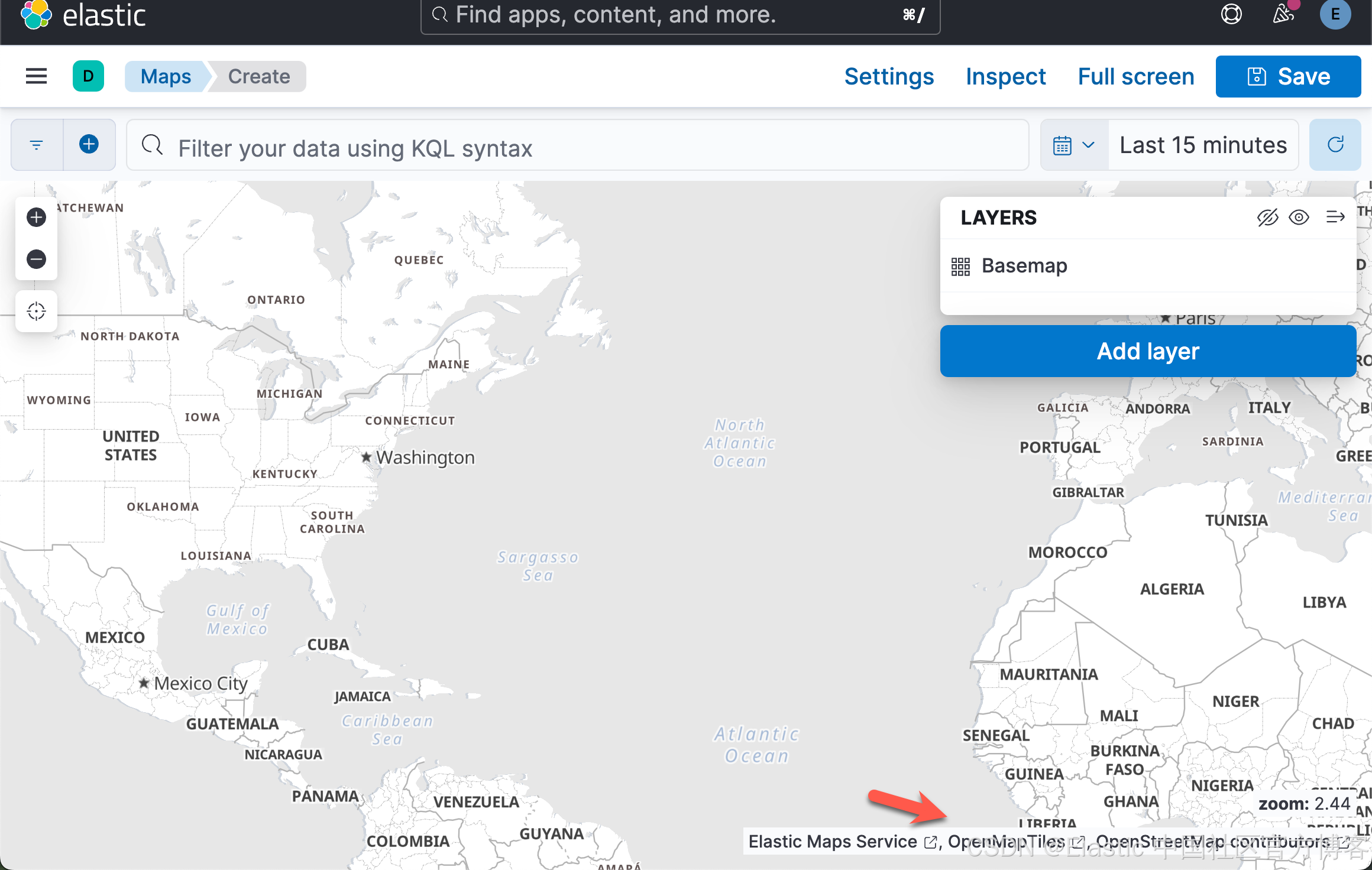 在 Kibana 地图中使用外部地图数据和 ES|QL_kibana8.17 maps-CSDN博客