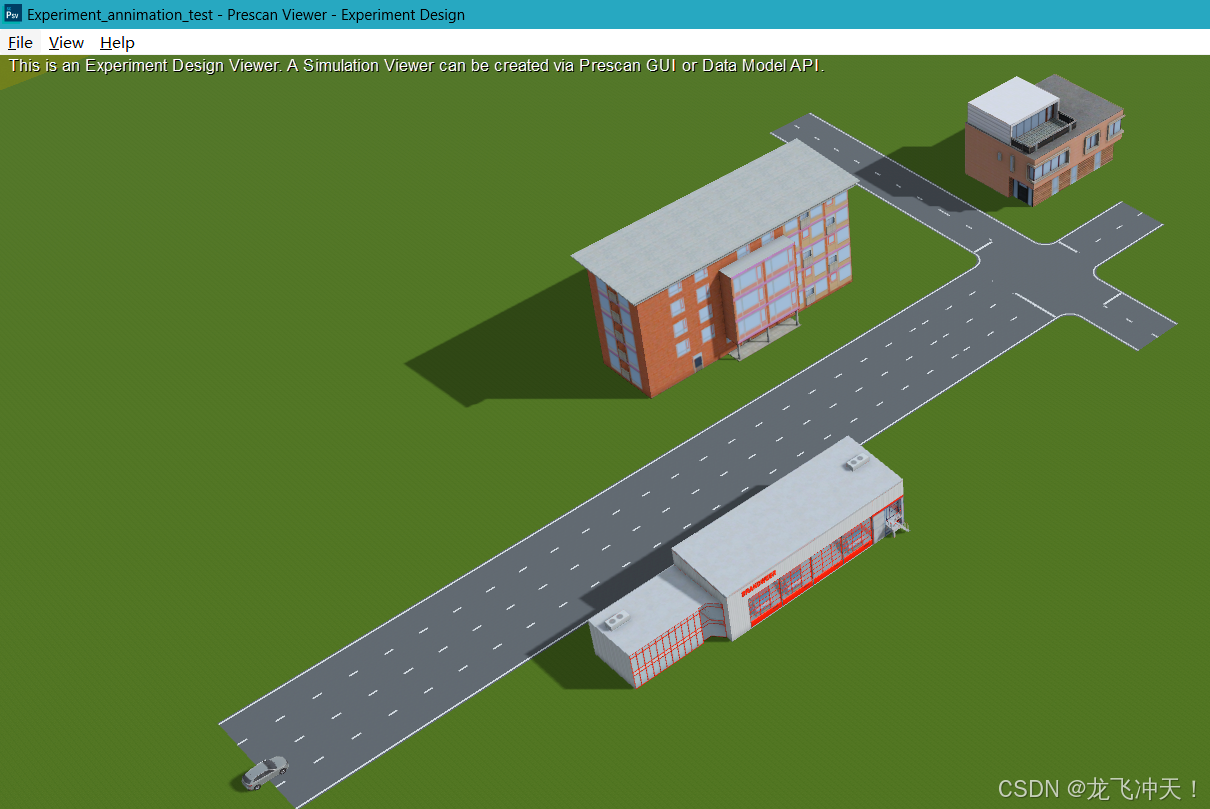 Prescan2206 动画仿真不动 | 不弹出仿真动画 | Prescan Viewer只显示设计场景 | 解决方法（播放动画并重放）（一 ...