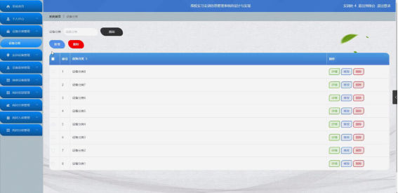 计算机毕业设计springboot高校实习实训信息管理系统的设计与实现 基于spring Boot的高校实习实训信息管理平台的设计与开发 Spring Boot框架下高校实习实训信息管理系统的