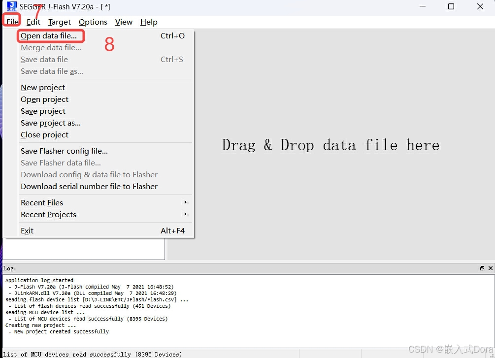J-Flash烧写bin固件_jflash烧录bin文件步骤-CSDN博客