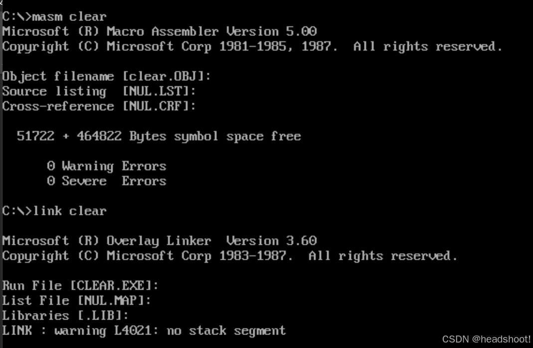 Ahu汇编 （2）8086 汇编语言顺序程序设计实验二顺序程序设计 实验目的 掌握顺序程序的编程与上机调试的过程 继续学习de Csdn博客