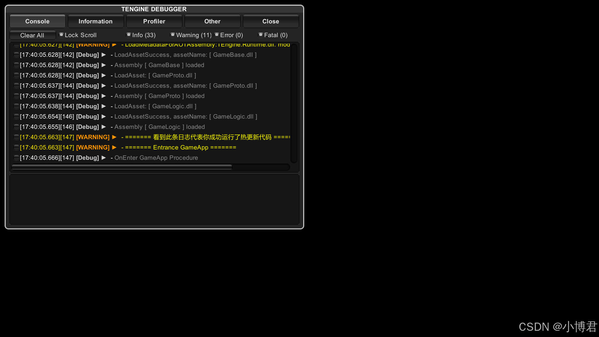 Unity TEngine5开源框架 学习记录 二、运行框架_unity tengine 教程-CSDN博客