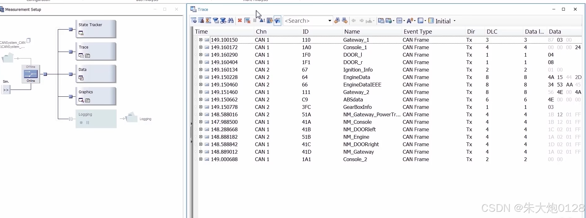 CANoe学习（2）_canoe trace-CSDN博客