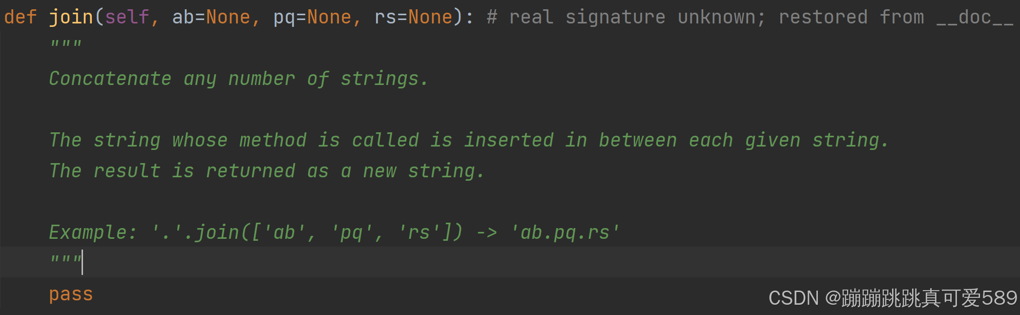 Python----Python基础（字符串 str，基本用法：拼接，复制，长度，索引，切片，查找，替换，大小写转化，去除空格，填充，分割 ...
