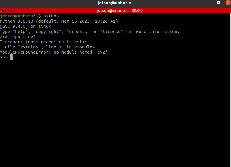 Jetson Nano中安装OpenCV带cuda加速版本，导入cv2提示找不到功能包的解决方法_jetson python opencv import cv2-CSDN博客