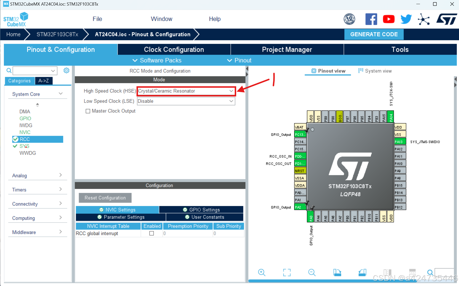 STM32 AT24C04例程-CSDN博客