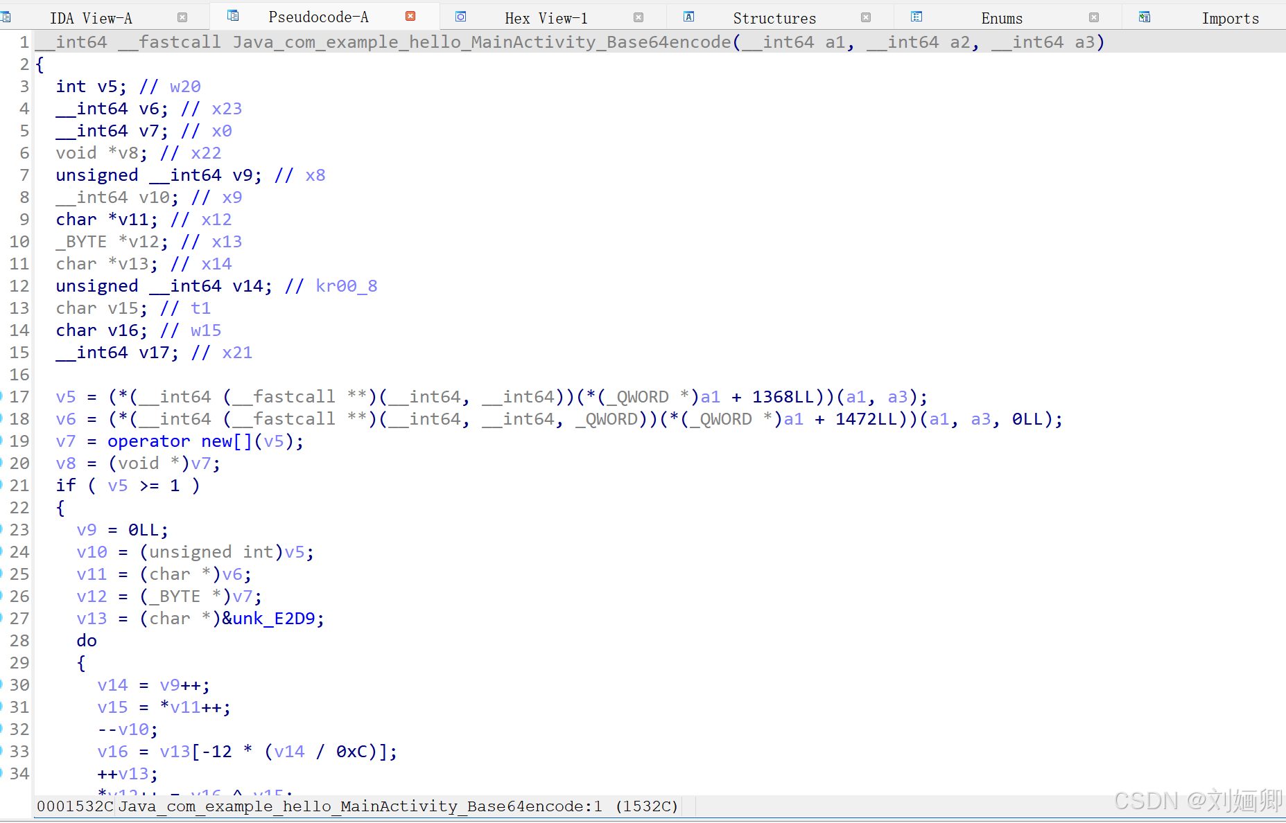 BaseCTF2024新生赛 Reverse week3_basectfezandroid-CSDN博客