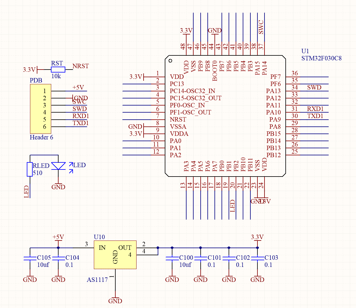 CHIPSEAF030 是否完全兼容 STM32F030 ？_cw32f030和stm32f030-CSDN博客