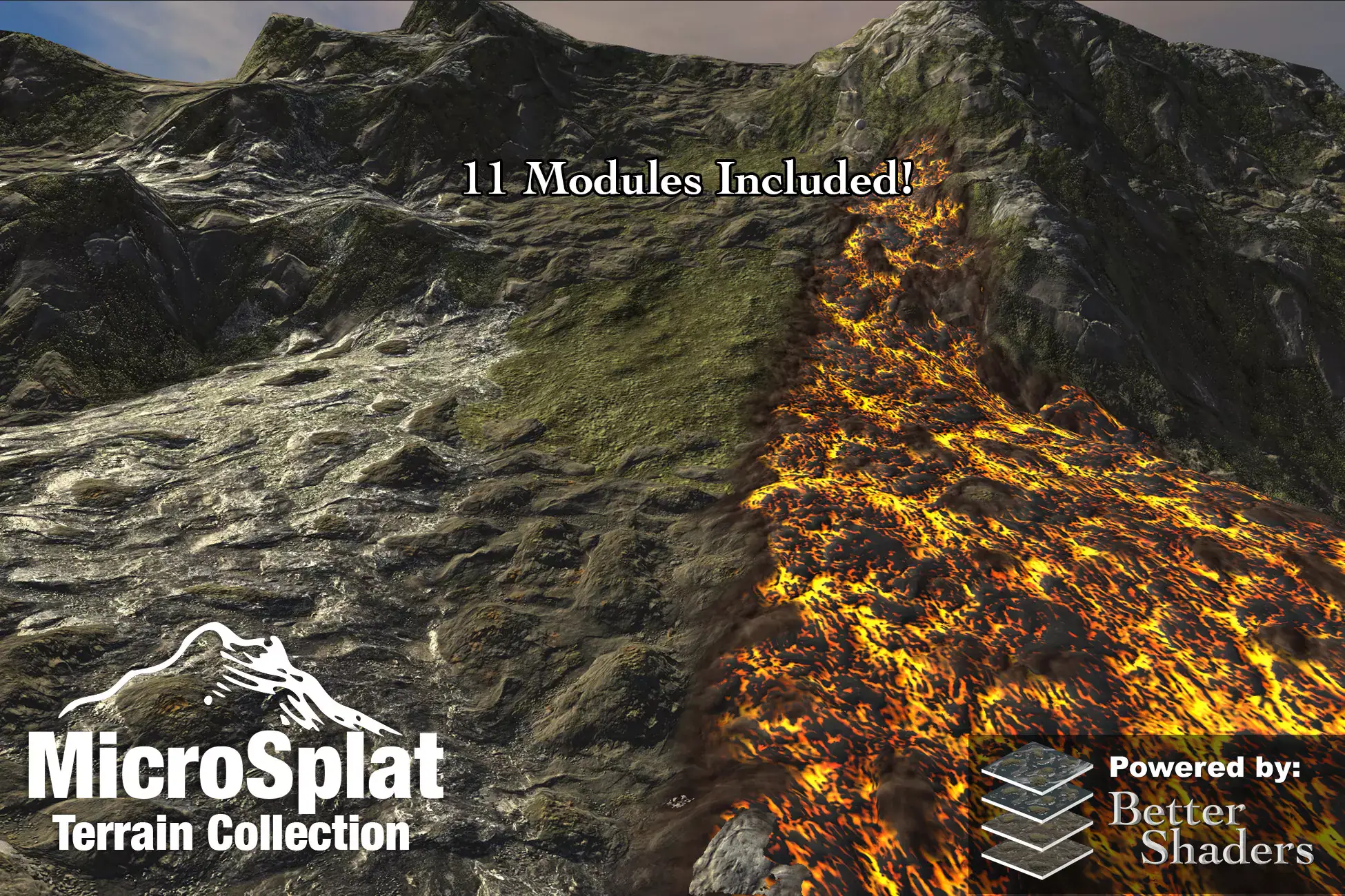 【Unity 地形渲染插件】MicroSplat - Terrain Collection 它将多个 MicroSplat 的模块组合在一起，提供了一个功能强大、可扩展且性能优异的地形渲染解决 ...