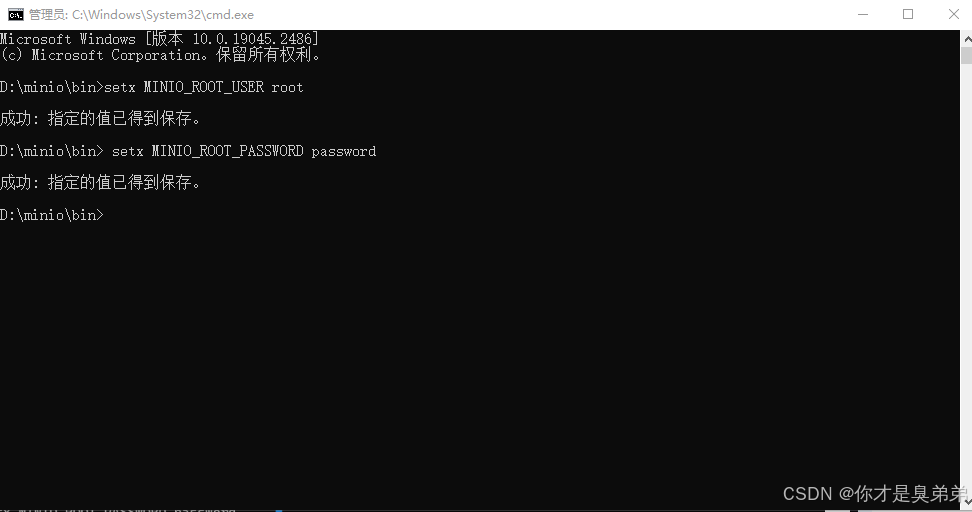 MinIO安装（Windows）-CSDN博客