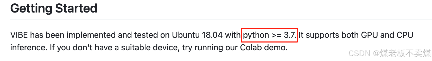VIBE: Video Inference for Human Body Pose and Shape Estimation 环境配置-CSDN博客
