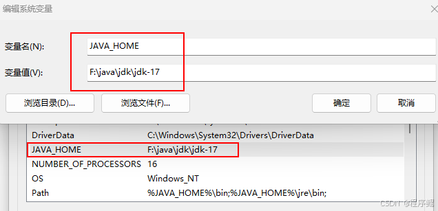 Java 开发环境配置（jdk17）_java jdk17-CSDN博客
