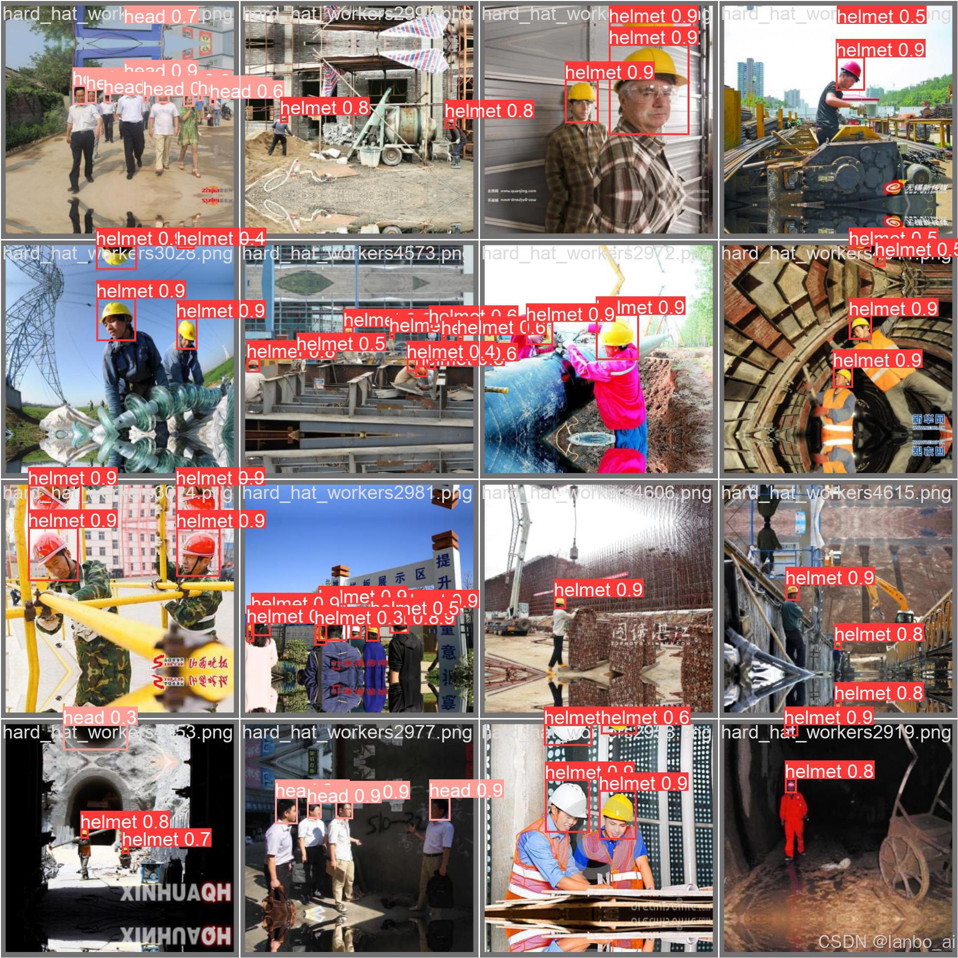 基于yolov10的工地安全帽检测，支持图像、视频和摄像实时检测【pytorch框架、python】对接摄像头获取流视频调用yolo的安全帽识别模型实时打标 Csdn博客