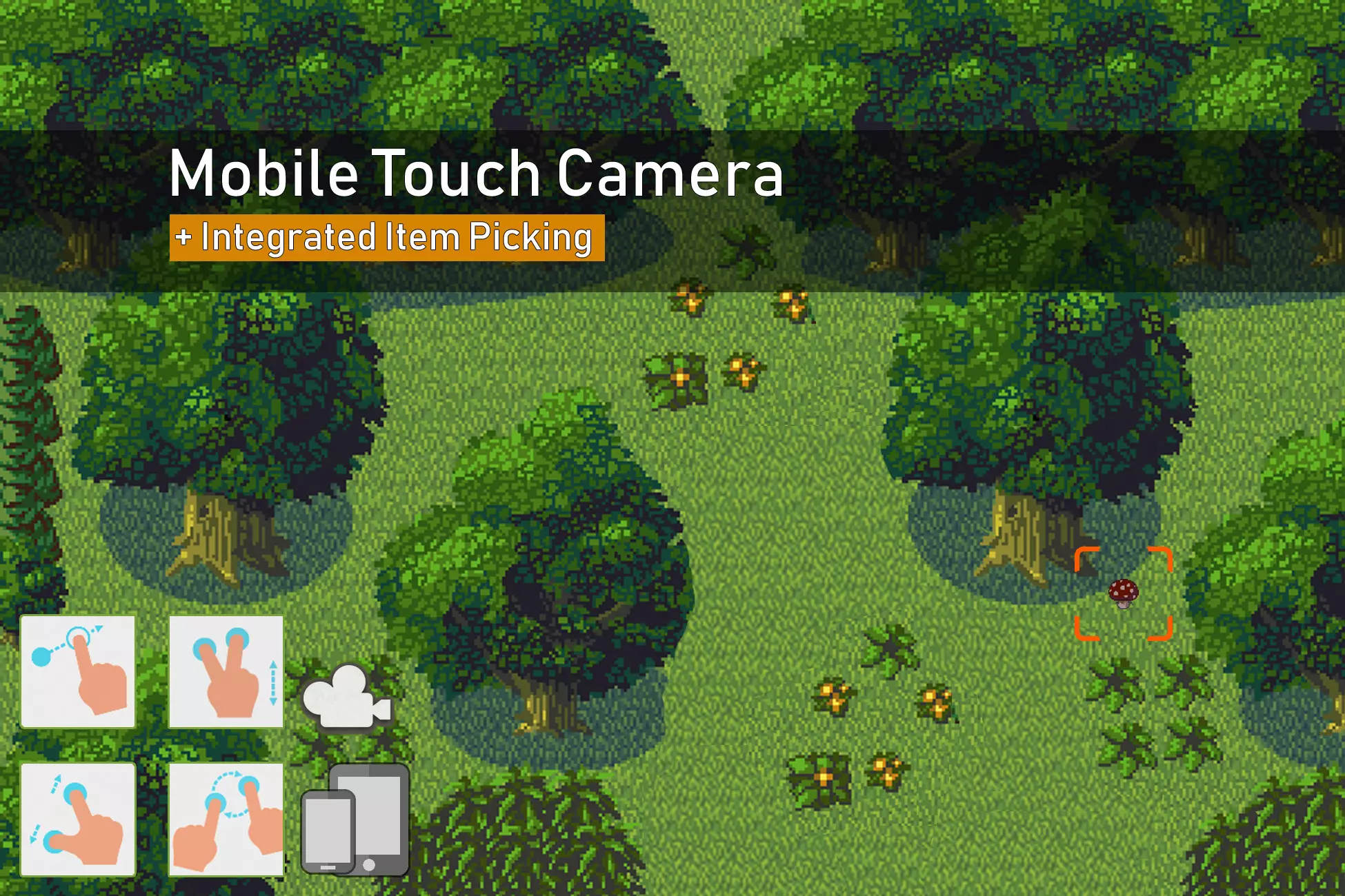 【Unity 相机控制插件】Mobile Touch Camera 简化了移动设备上摄像机的控制，可通过简单的触摸输入轻松实现旋转、缩放和平移等功能，使用户在移动设备上获得更好的交互体验-CSDN博客