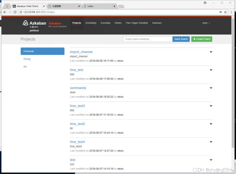 Azkaban用户手册_azkanban页面-CSDN博客