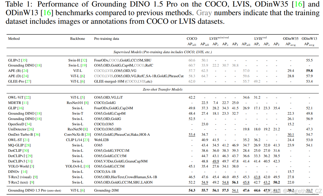Grounding DINO 1.5: Advance the “Edge” of Open-Set Object Detection——推动开放集目标检测的“边缘”-CSDN博客