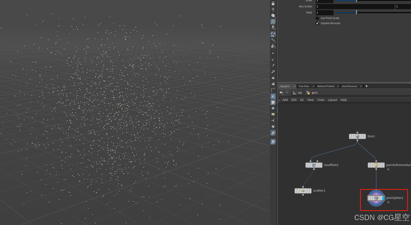 Houdini SOP层 Scatter节点-CSDN博客