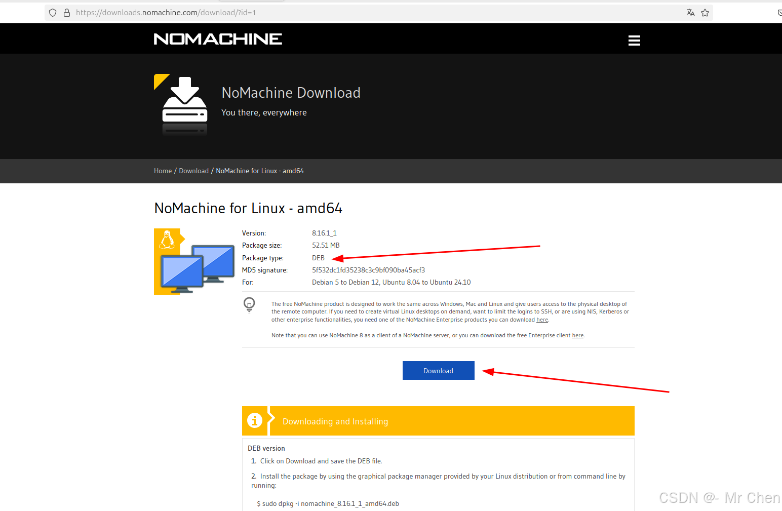 ubuntu安装NoMachine远程软件和使用教程_nomachine下载安装教程-CSDN博客