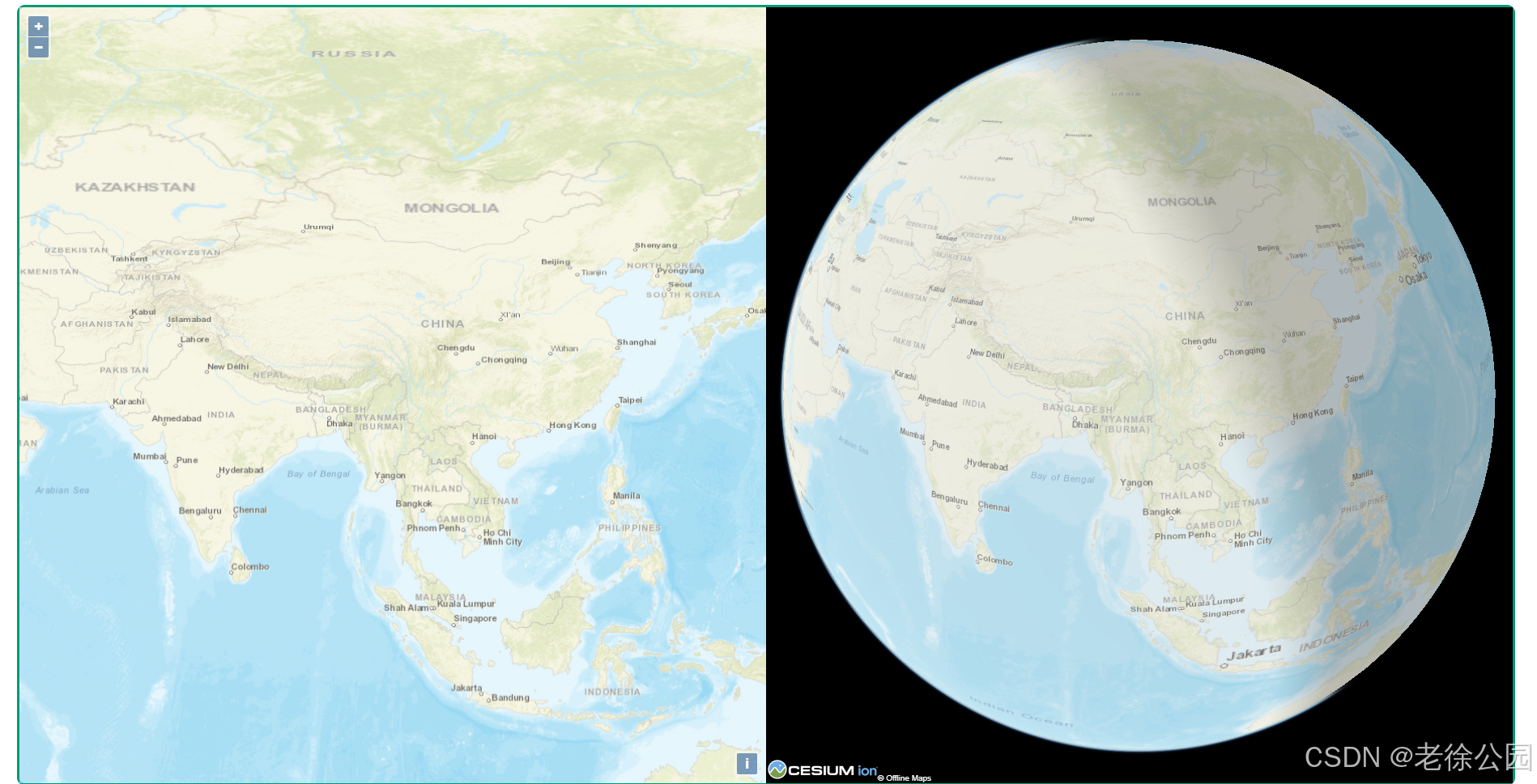 实战2、Vue 通过 ol-cesium库 实现 OpenLayers 和 Cesium 的二三维联动 (附完整代码)-CSDN博客