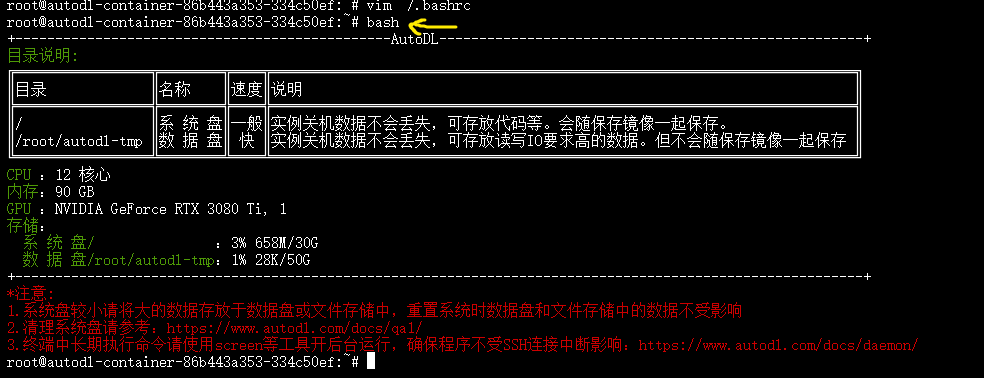 AutoDL jupyterlab配置_jupyter如何用autodl-CSDN博客