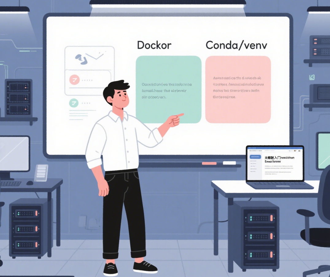 大模型入门虚拟环境该如何上手？一文教你选用Docker、Conda还是venv_miniconda和docker-CSDN博客