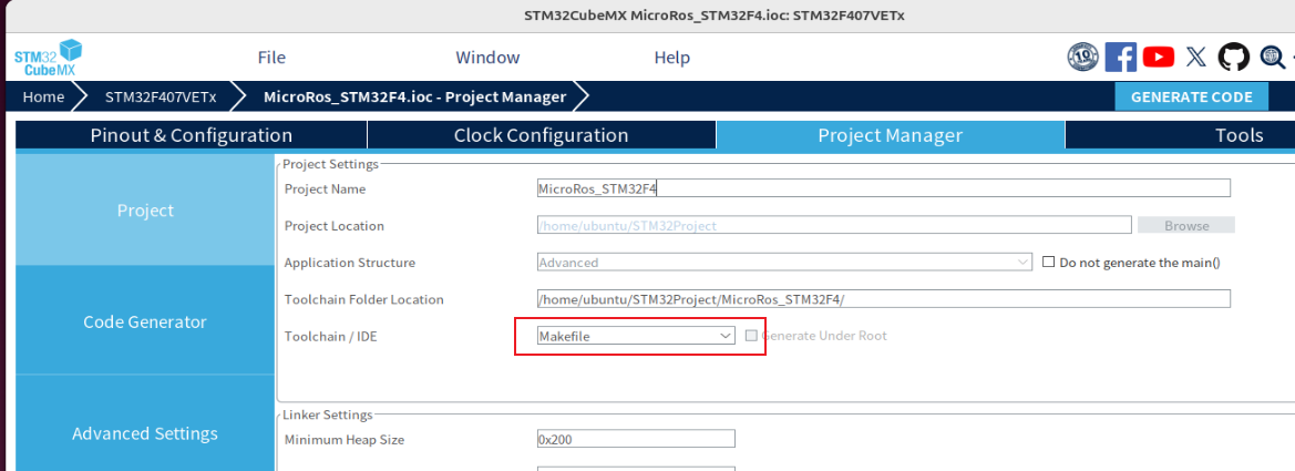 非Docker环境将MicroRos部署到STM32_microros stm32-CSDN博客