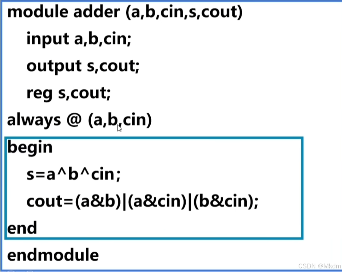 Mkdm Verilog:入门第一节_verilog中’sb表示什么-CSDN博客