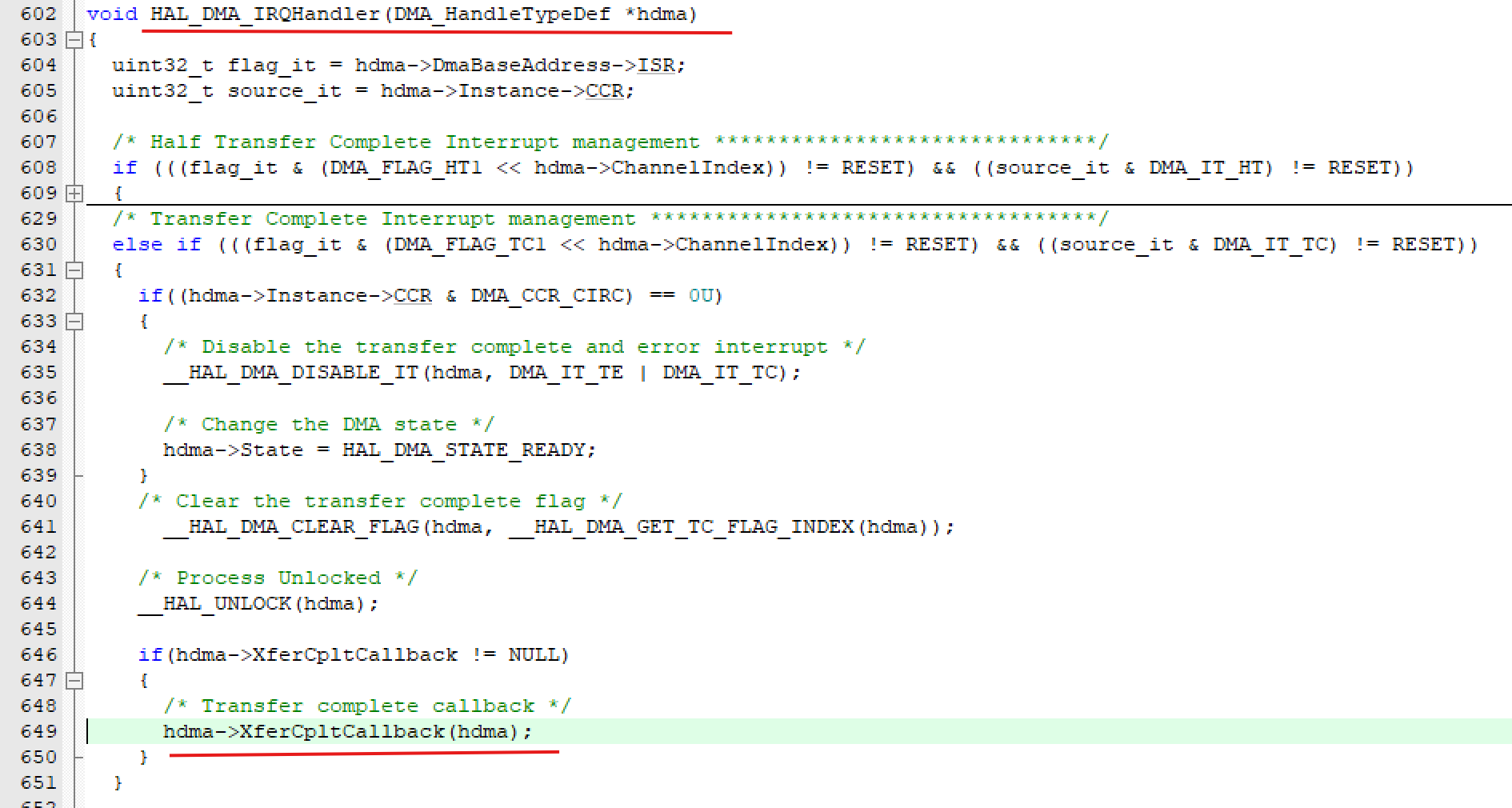 嵌入式学习笔记 - HAL_UART_Transmit_DMA(UART_HandleTypeDef *huart, uint8_t ...