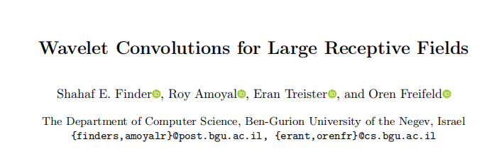 (即插即用模块-Convolution部分) 十七、(2024 ECCV) WTConv 小波变换卷积_小波conv-CSDN博客