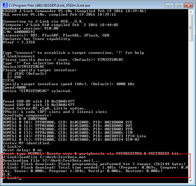 嵌入式：用J-Link Commander和J-Flash进行Flash编程的区别-CSDN博客