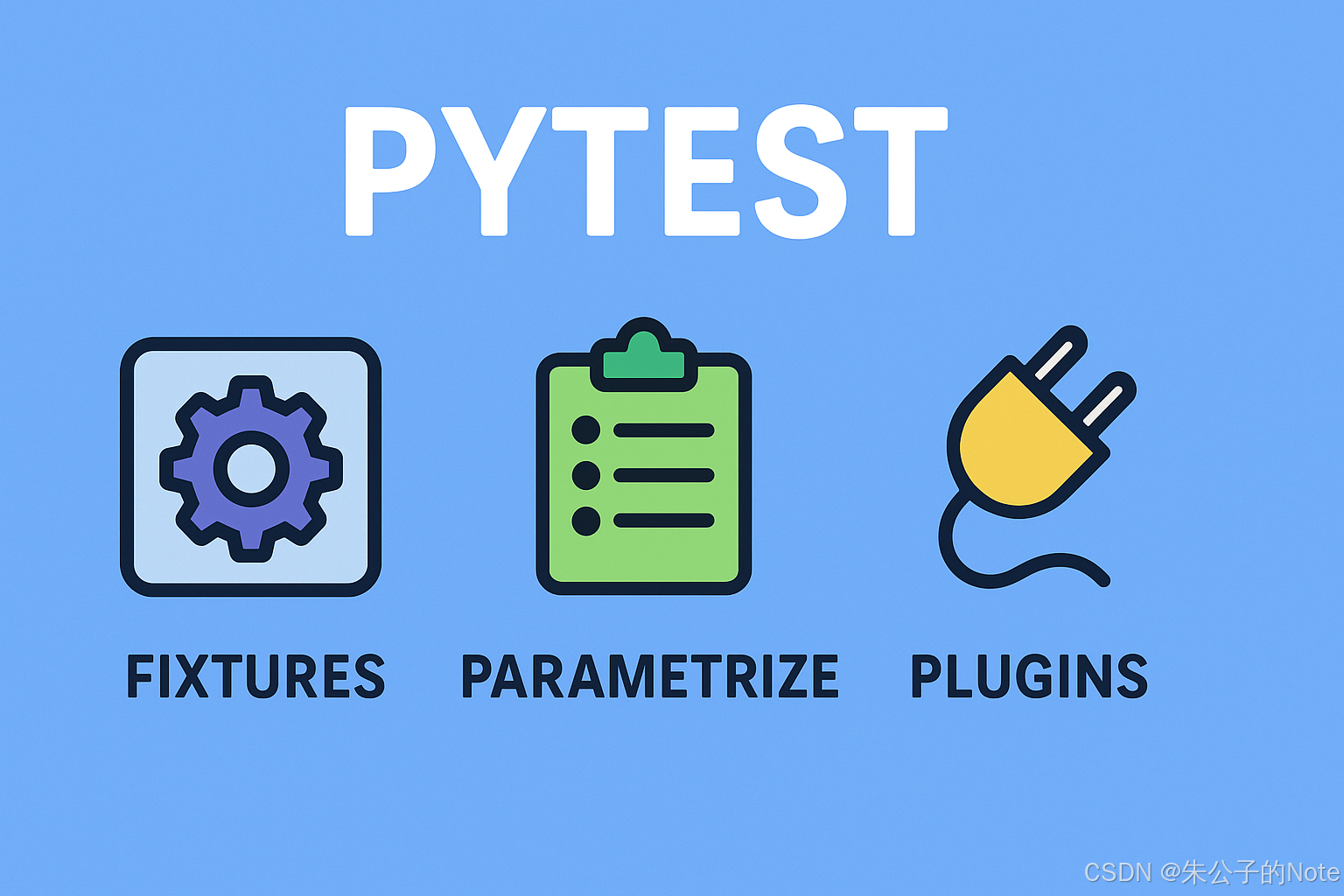 Pytest 三神技拆解：Fixture × Parametrize × Plugin，测试效率瞬飙 3 倍！_pytest plugin ...