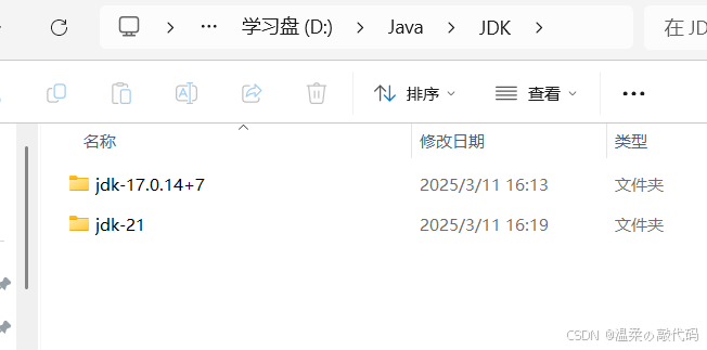 安装并切换多个JDK版本（Win11-保姆级）_win11切换java版本-CSDN博客