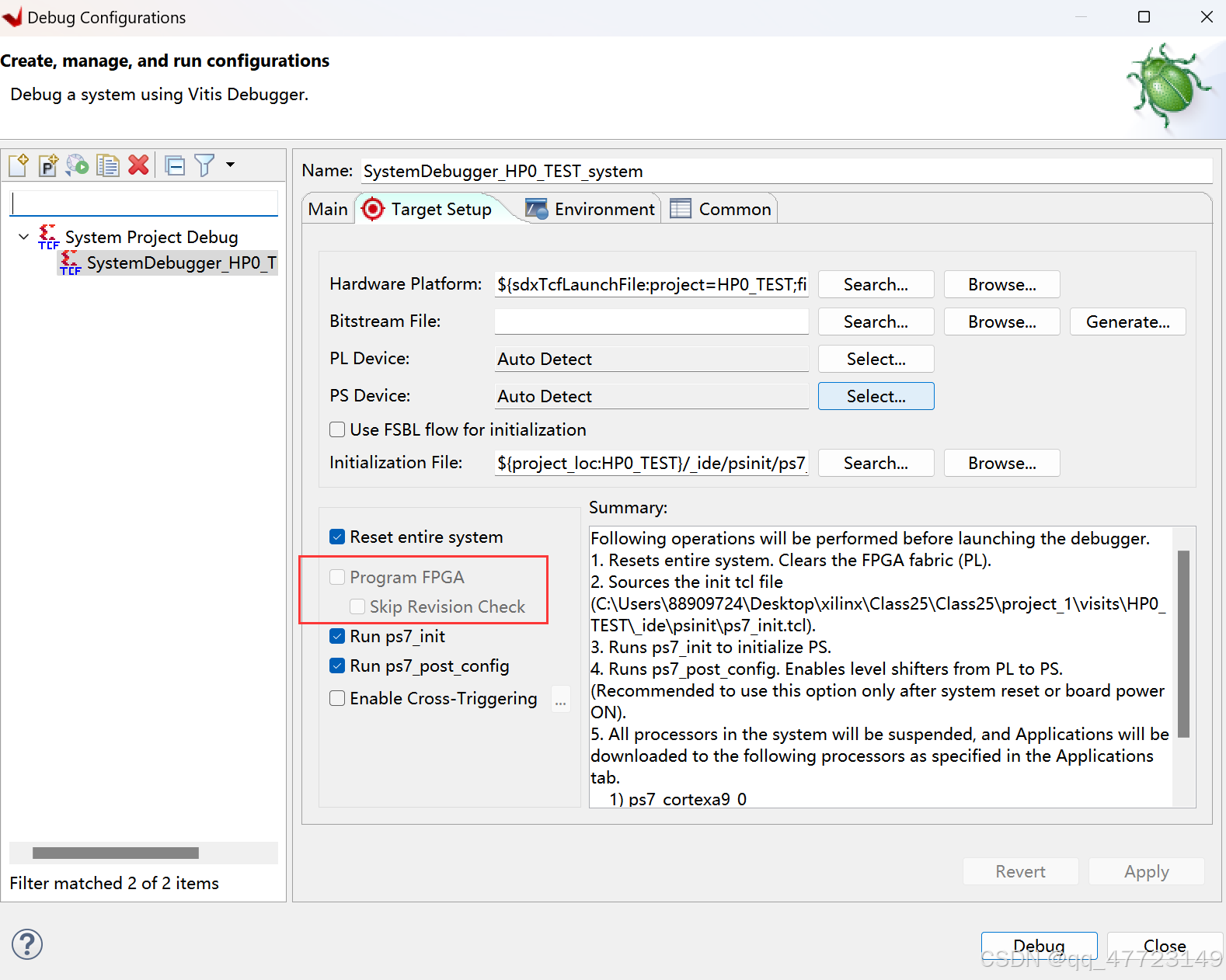 vitis Program FPGA勾选不了如何解决_vitis 下载的时候会弹出一个program fpga-CSDN博客
