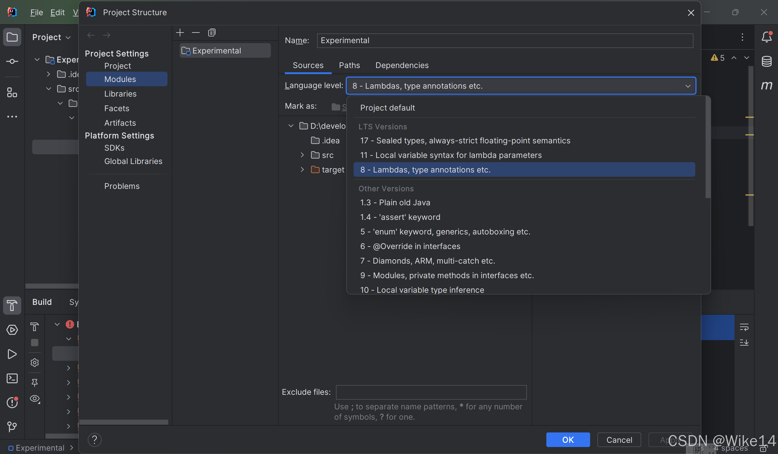 D:\develop\springboot-project\Experimental\src\main\java\org\example ...
