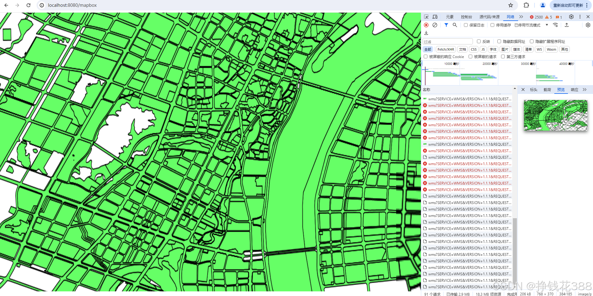 MapBox本地化加载GeoServer的wms,tms,矢量wmts,静态切片wmts四种格式_mapbox加载wms-CSDN博客